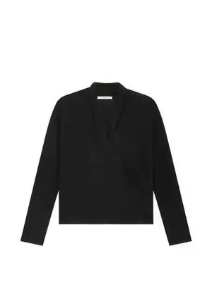 Malìparmi Wool V-neck Sweater - Black