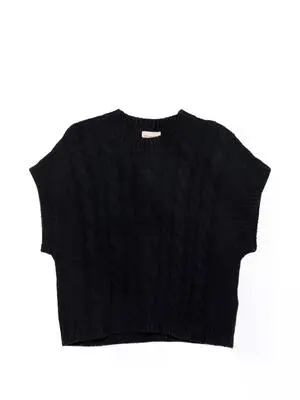 STELLA NOVA Cable-knit Vest