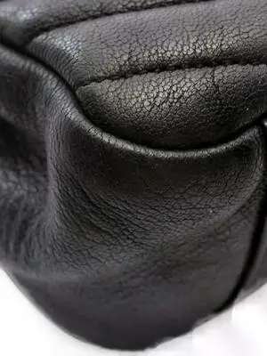 Saint Laurent 2000s Monogram Leather Tote Bag