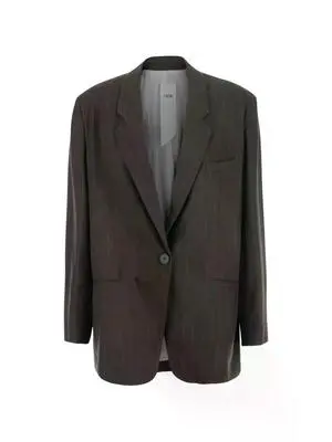 RAME Pinstripe-pattern Single-breasted Blazer