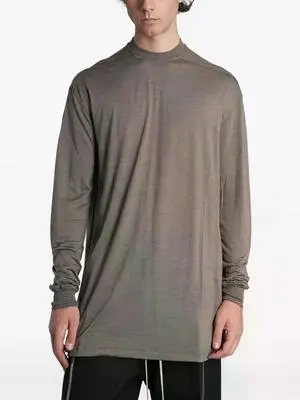 Rick Owens Ribbed-trim Long-sleeve T-shirt