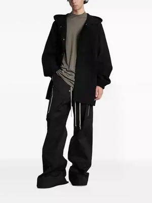 Rick Owens Ribbed-trim Long-sleeve T-shirt