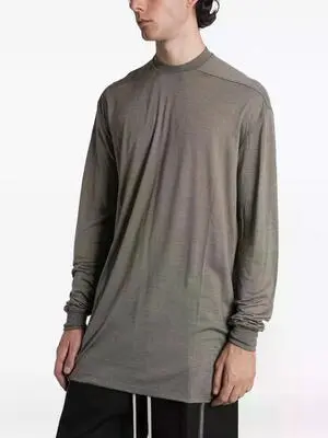 Rick Owens Ribbed-trim Long-sleeve T-shirt