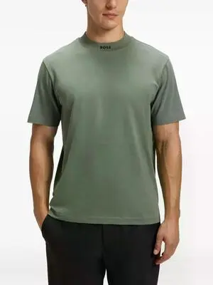 BOSS Crew-neck Cotton-blend T-shirt
