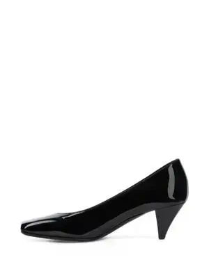 Givenchy Sliced Square Pumps In Patent Leather