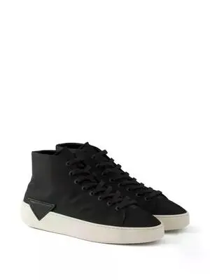 Prada High-top Re-nylon Sneakers