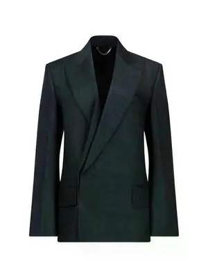 Victoria Beckham Olie Peak-lapels Double-breasted Blazer