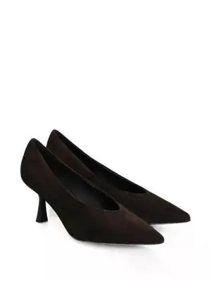 BIBI LOU Tiare 70 Pointed-toe Leather Pumps