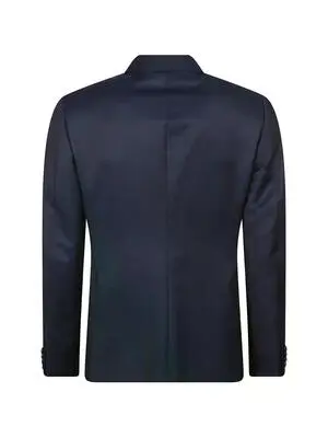 Zegna Single-breasted Wool Suit - Blue