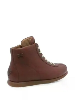 Camper Pelotas Lace-up Boots - Brown
