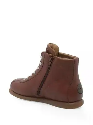 Camper Pelotas Lace-up Boots - Brown