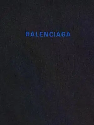 Balenciaga Logo-embroidered Hoodie