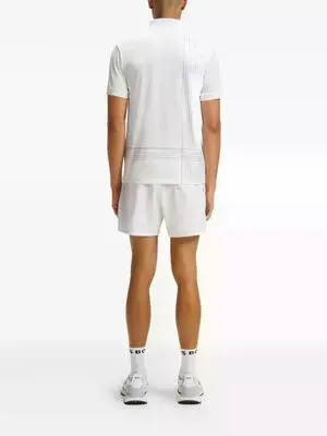 BOSS Striped Short-sleeve Polo Shirt