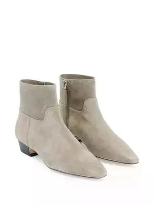 STUART WEITZMAN Stassi Zip Ankle Boots