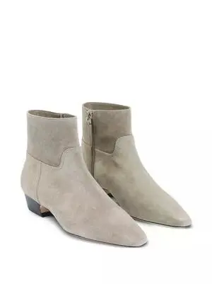 STUART WEITZMAN Stassi Zip Ankle Boots