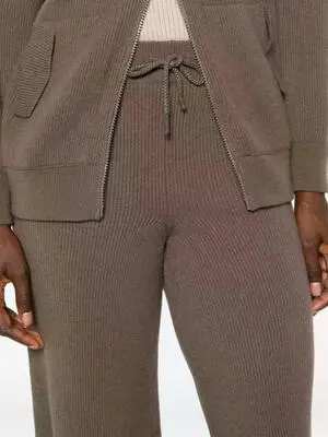 PANICALE Ribbed-knit Drawstring Track Pants