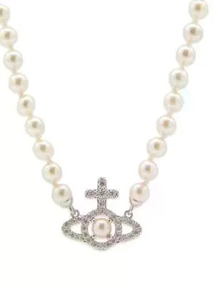 VIVIENNE WESTWOOD Orb Faux-pearl Necklace