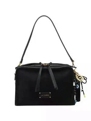 LA CARRIE Dark Wave Shoulder Bag - Black