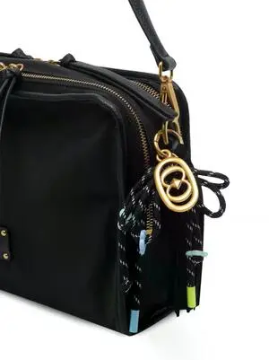LA CARRIE Dark Wave Shoulder Bag - Black