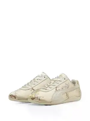 PUMA Speedcat Silky Floral-print Sneakers