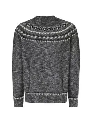Seventy Fair Isle-knit Sweater - Grey
