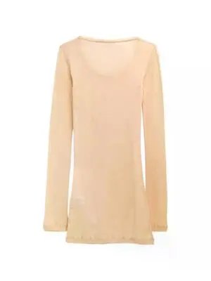 Gimaguas Bahmon Scoop-neck Mini Dress