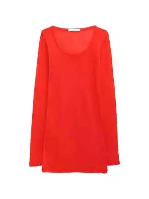 Gimaguas Bahmon Scoop-neck Mini Dress - Red