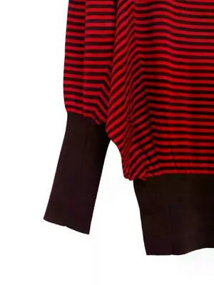 Gimaguas Safi Striped Long-sleeve Top - Red
