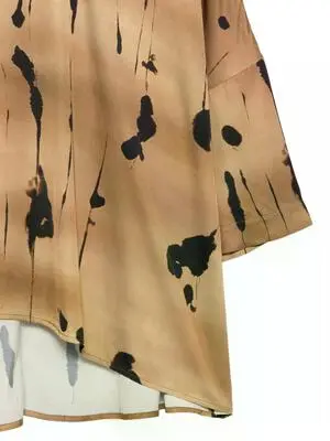 GENTRYPORTOFINO Abstract-print Blouse
