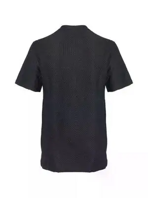 Emporio Armani Waffle-knit T-shirt