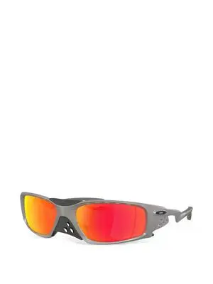 Oakley Plantaris Sq Rectangle-frame Sunglasses - Grey