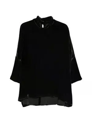GENTRYPORTOFINO Velvet Blouse