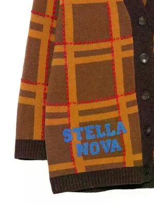 STELLA NOVA Logo-lettering Cardigan