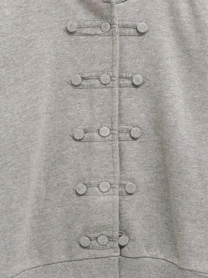 Gimaguas Nube Frog-fastening Sweatshirt