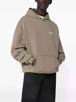 REPRESENT Owners Club Logo-print Hoodie - Neutrals