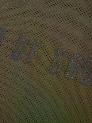 Fear Of God Essentials Logo-print Mesh T-shirt