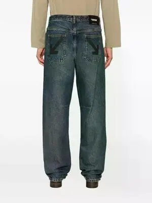 Off-White Logo-patch Jeans