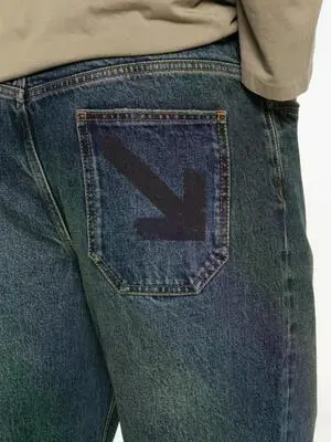 Off-White Logo-patch Jeans