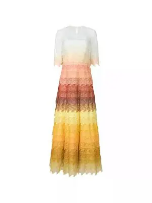 Costarellos Tiered Evening Dresses