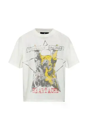 REPRESENT Graphic-print T-shirt - Neutrals