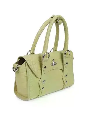 VIVIENNE WESTWOOD Bettina Mini Croc-effect Shoulder Bag