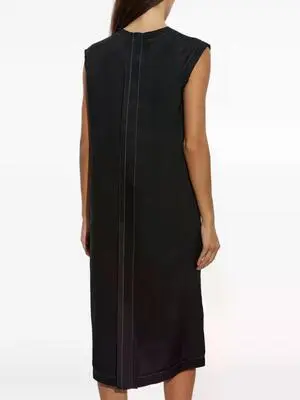 Marni Contrast-trim Sleeveless Midi Dress