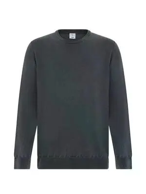 Fedeli Crew-neck Cashmere Sweater - Grey
