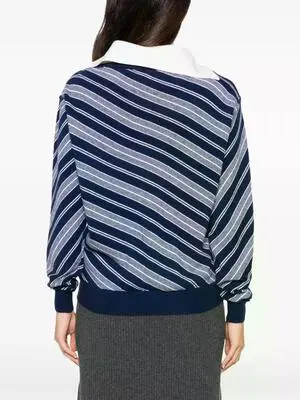 SHUSHU/TONG Stripe-pattern Sweater