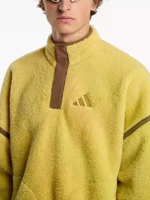 Adidas Terrex Multi High-pile Fleece Sweater - Yellow