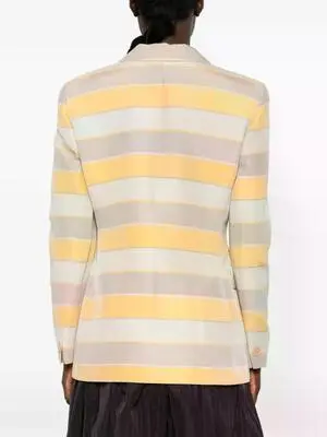 Emporio Armani 1990s Striped Blazer
