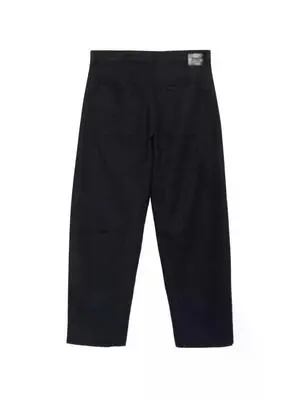 DRYKORN Twill-weave Straight-leg Trousers - Blue