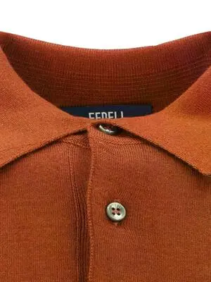 Fedeli Long-sleeve Polo Shirt