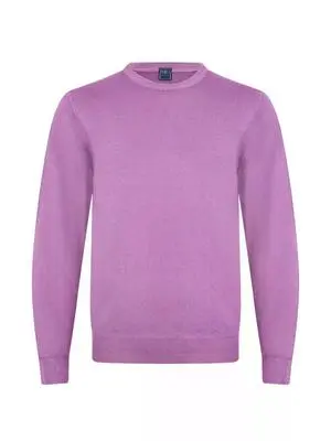 Fedeli Crew-neck Sweater - Purple