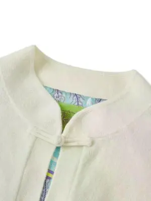 Shanghai Tang Tang Frog-fastening Cardigan